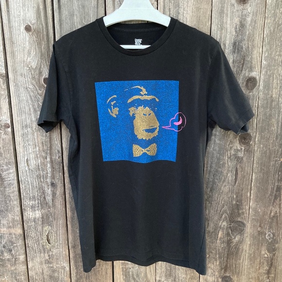 Graniph | Shirts | Graniph Japan Monkey Banana Ape Bape Glitter | Poshmark